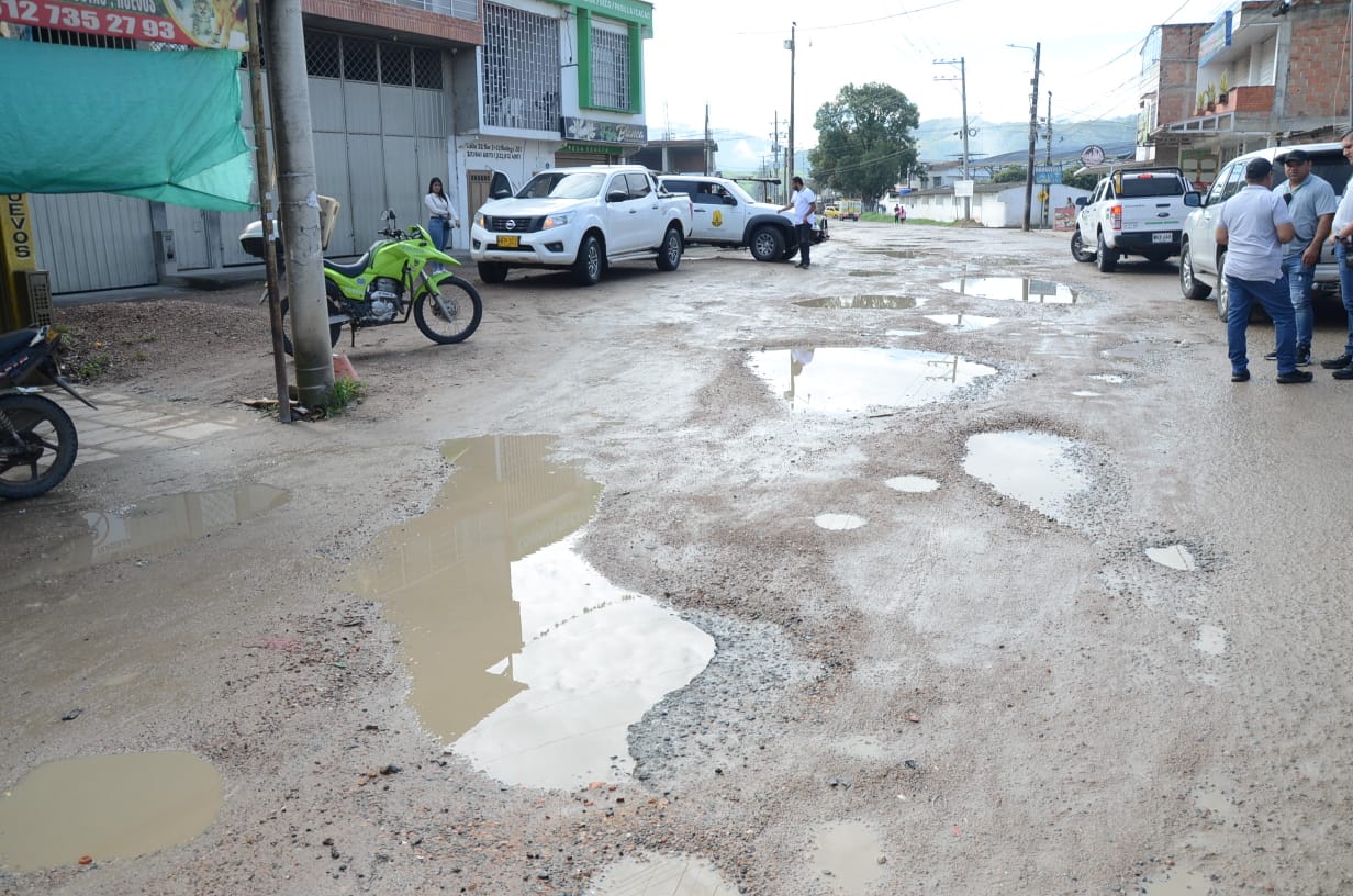 Con el inicio de la pavimentación de la vía Pitalito – Palestina, el ...
