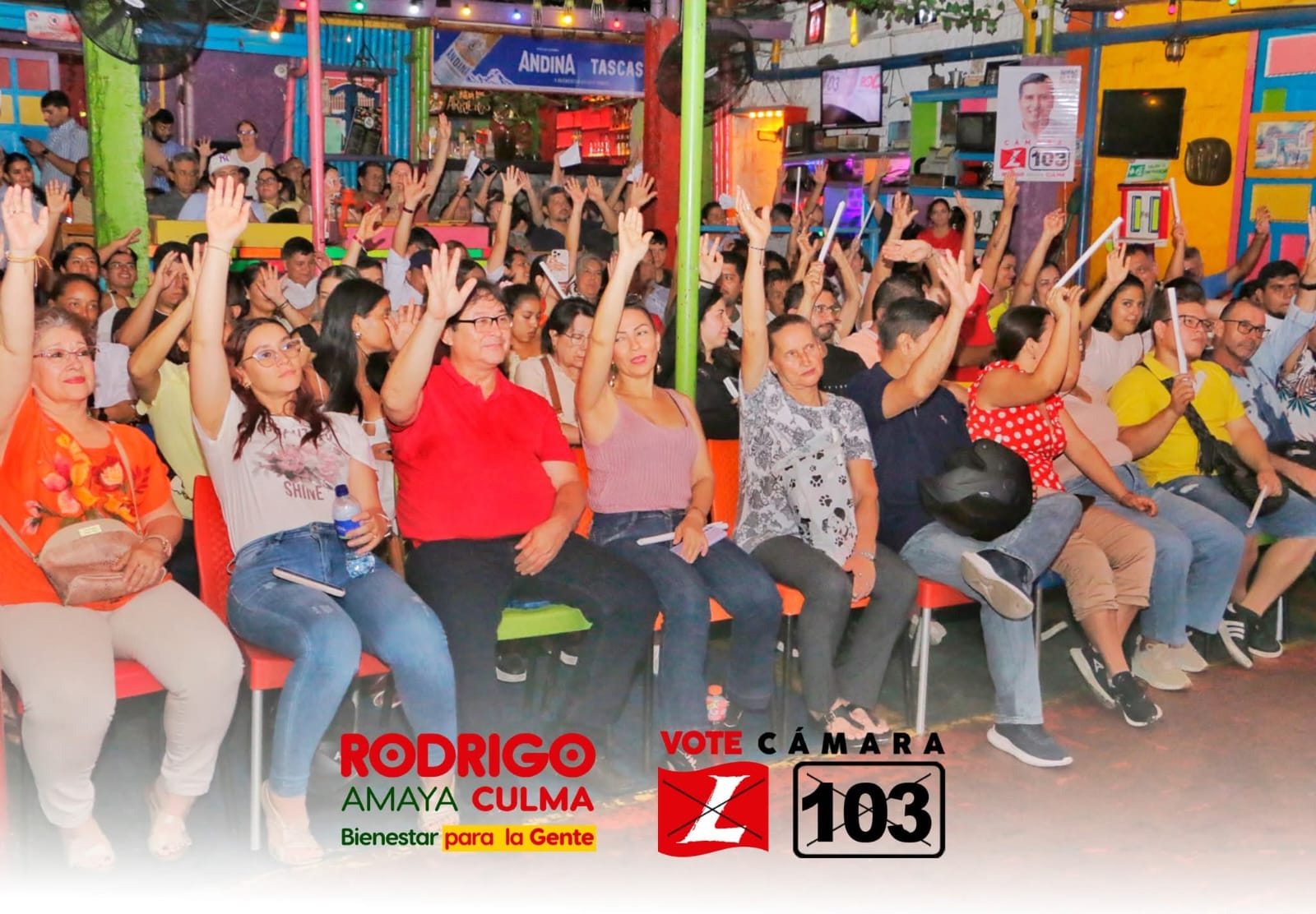 Rodrigo Amaya Culma, lo volvió a hacer: lleno total en nuevo encuentro ...